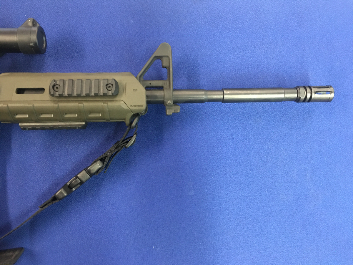 Palmetto State Armory PA-15, COMES W/ MONSTRUM 1-4X24 SCOPE & SLING ...