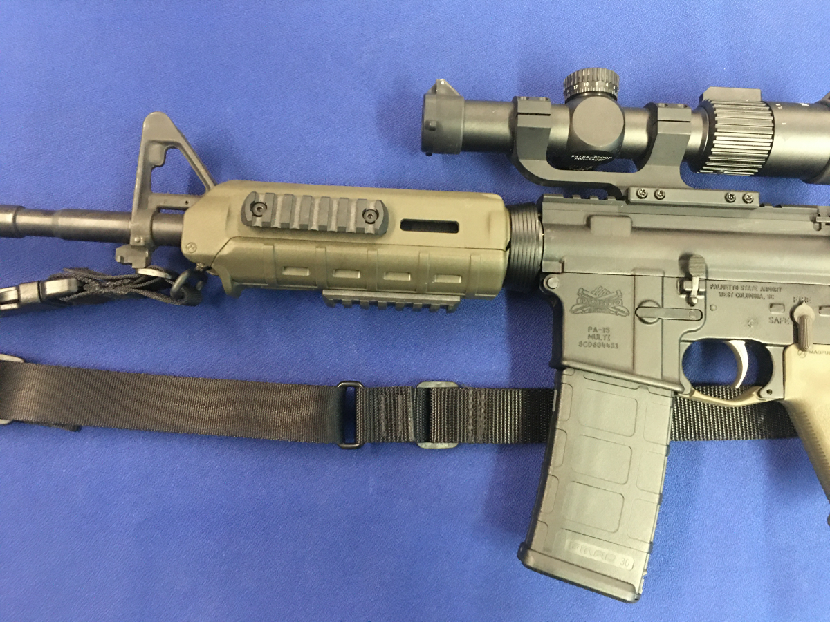 Palmetto State Armory PA-15, COMES W/ MONSTRUM 1-4X24 SCOPE & SLING ...