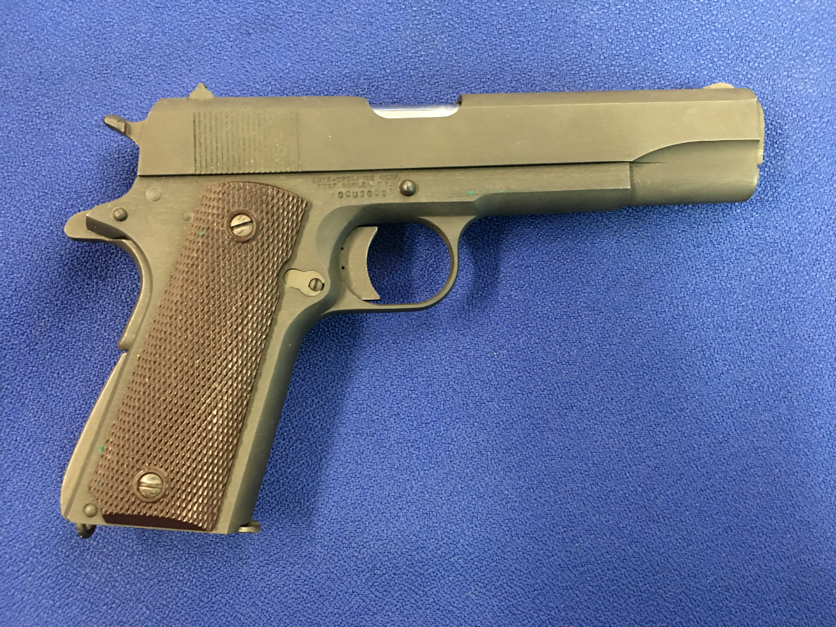 Auto-Ordnance 1911, Comes W/ Holster .45 Acp For Sale at GunAuction.com ...