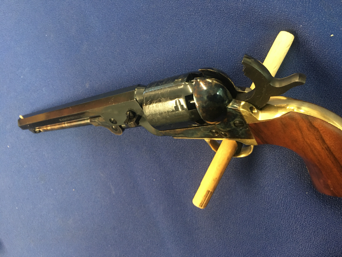 F.Lli Pietta 1851 Navy, Steel Frame, New Unfired Condition, Comes W ...