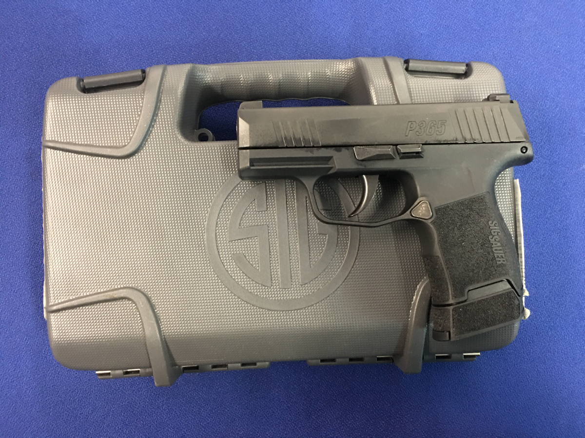 Sig Sauer P365, Comes W/ 2 Extra Mags, Factory Case & Papers, Chambered ...