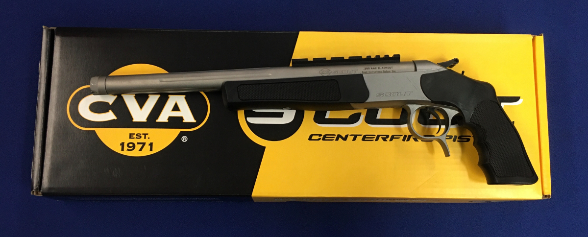 Cva Scout, Comes W/ Box & Extra Grip, Chambered In .300 Blackout For ...