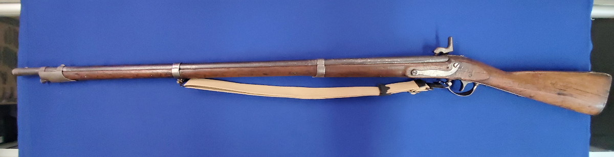 Springfield MUSKET, MADE IN 1835, CHAMBERED IN