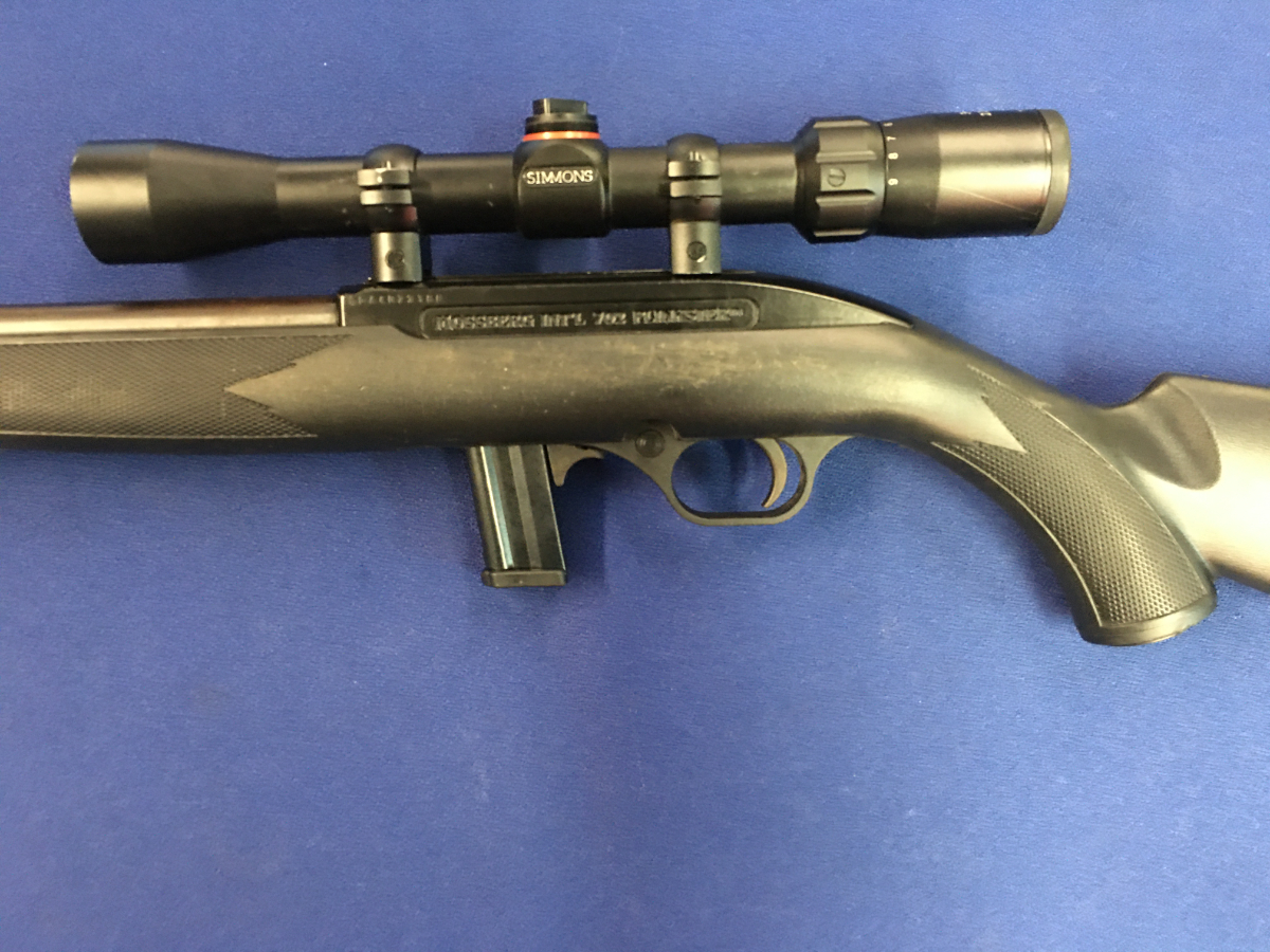 Mossberg MODEL 702 PLINKSTER, COMES W/ SCOPE, CHAMBERED IN .22 LR ...