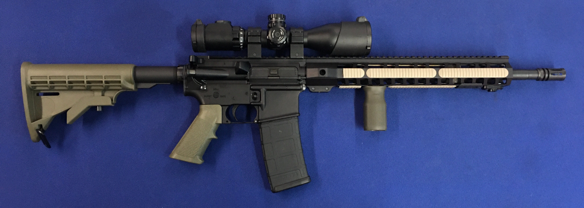 Palmetto State Armory M16a2, Comes W/ 1 Mag & 3-12x Scope, Chambered In ...