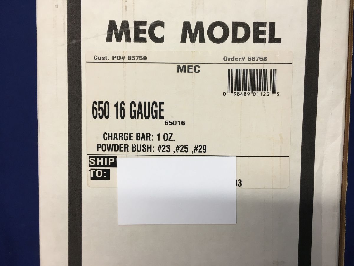MEC 650 16 GA, NEW OLD STOCK 17316798 - GunAuction.com