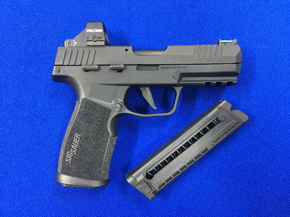 SIG Sauer P322 COMES W/ HARD CASE, 2 MAGS, HOLOSUN HS407K, THREAD ...