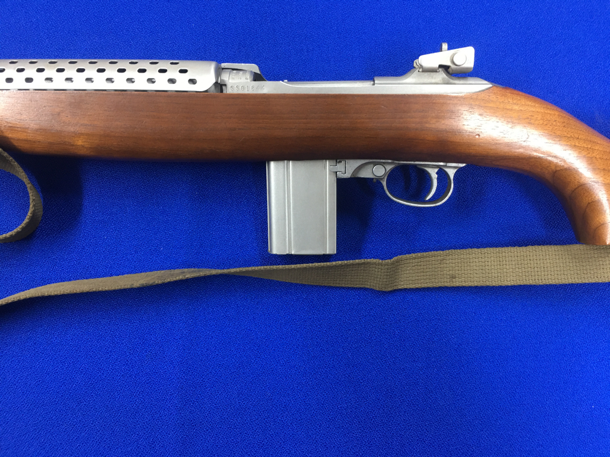 Iver Johnson M1, STAINLESS STEEL MODEL, CHAMBERED IN .30 Carbine ...