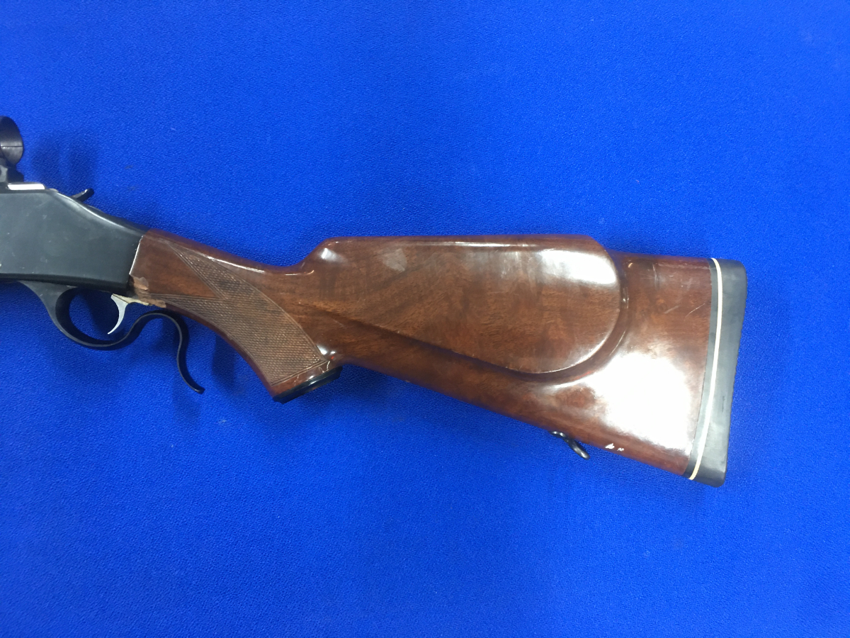 Browning MODEL 78, FALLING BLOCK, COMES W/ SCOPE RINGS, CHAMBERED IN ...