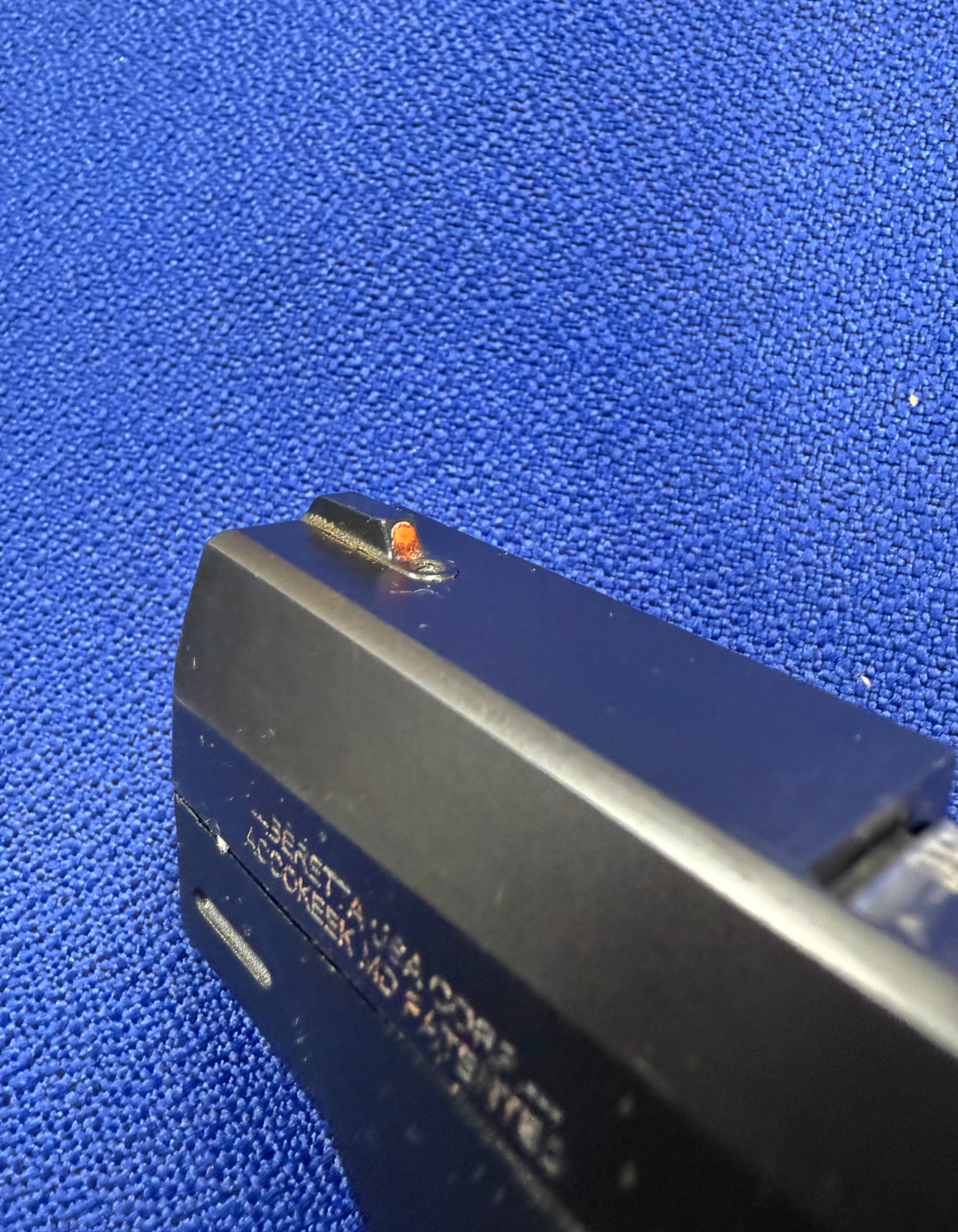 Beretta Bu9 Nano, Comes W/ Boxes & Light Blue Grip Frame, Chambered In ...