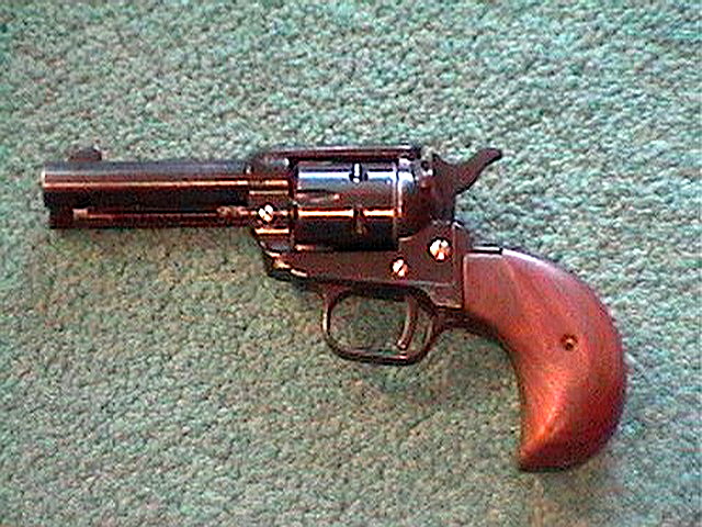 Fie Little Ranger .22 Revolver 3-1/4" Bbl. Birds Head Grip 6-Shot W ...