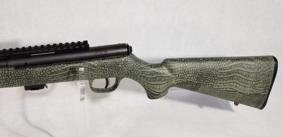 Savage 93 Fv-Sr .22lr Troy Landry Swamp People Gator Gun .22 Lr For ...