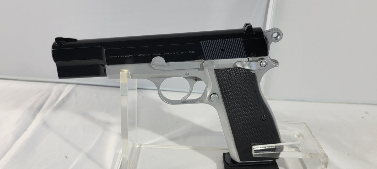 Browning Hi-Power Two Tone 9mm 9mm Luger For Sale at GunAuction.com ...