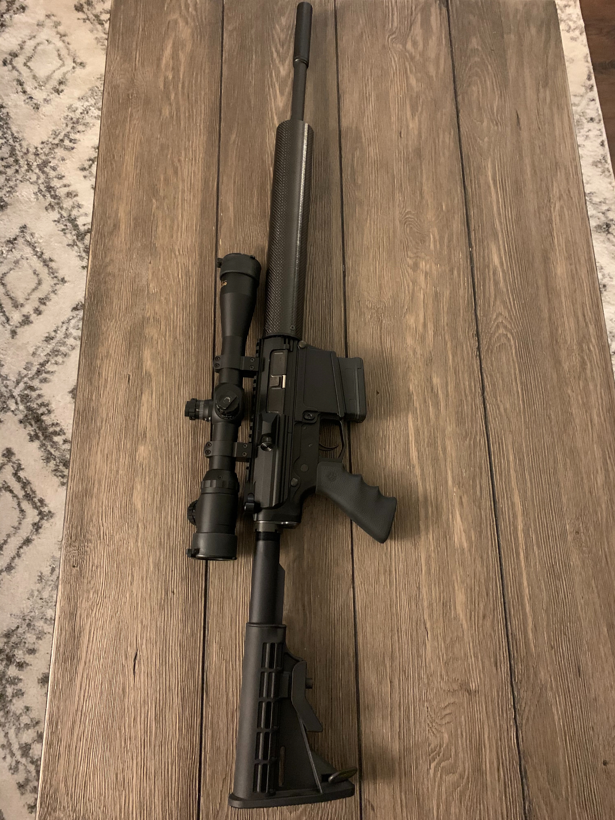 Tactical Machine Lower, 2 Stage Trigger,18 " Ice Arms Stainless Steel ...