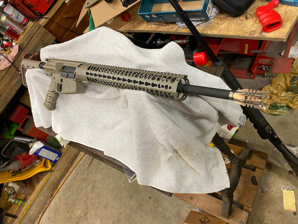 Aero Precision Ar-10 243 Caliber, Aero Lower, Bear Creek Barrel ,Fde ...