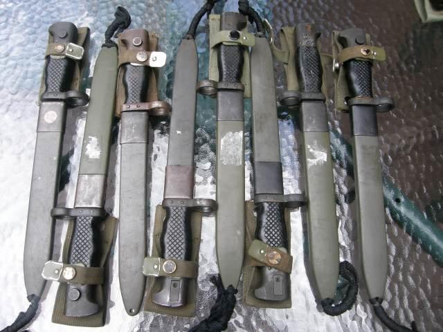 Lot Of 5 Bayonet Cetme, Fr7, & Fr8 Spanish Mauser For Sale at ...