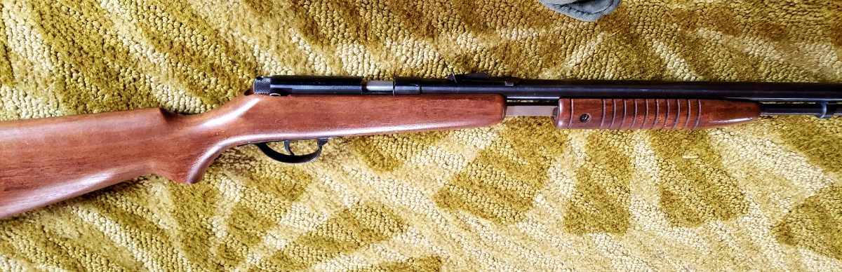 Noble Firearms Noble Model 235 Slide Action Rifle Minty .22 Lr For Sale ...