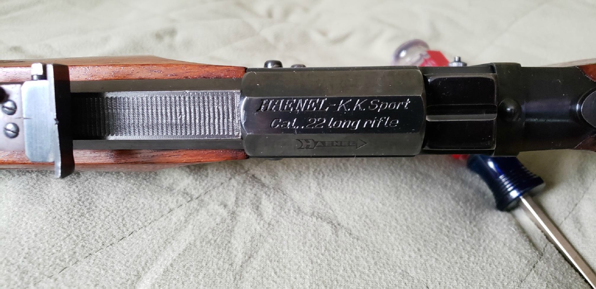 C G Haenel C. G. Haenel Kk Sport Single Shot Falling Block Rifle .22 Lr ...