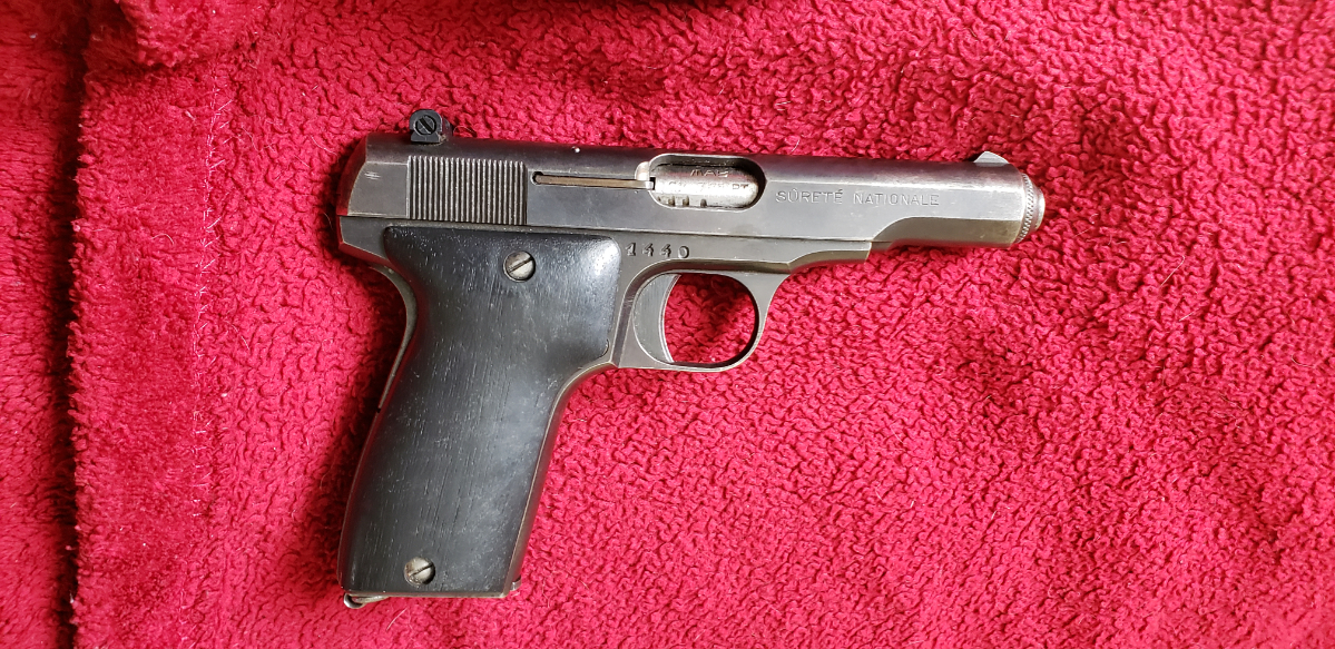 - MAB MODEL D. Cal. 7.65 SEMI AUTO. Manufacture d - Picture 2