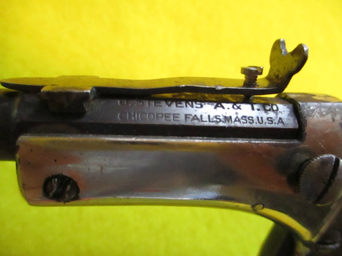 Stevens Pocket Rifle .22 Cal.With Metal Stock Great Condition .22 Lr ...