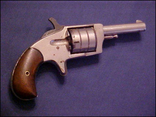 Hardpan Antique 32 Caliber Rimfire Spur Trigger Revolver For Sale at ...