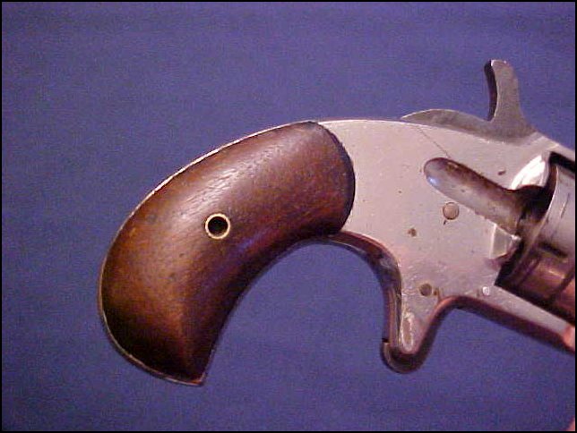 Hardpan Antique 32 Caliber Rimfire Spur Trigger Revolver For Sale at ...