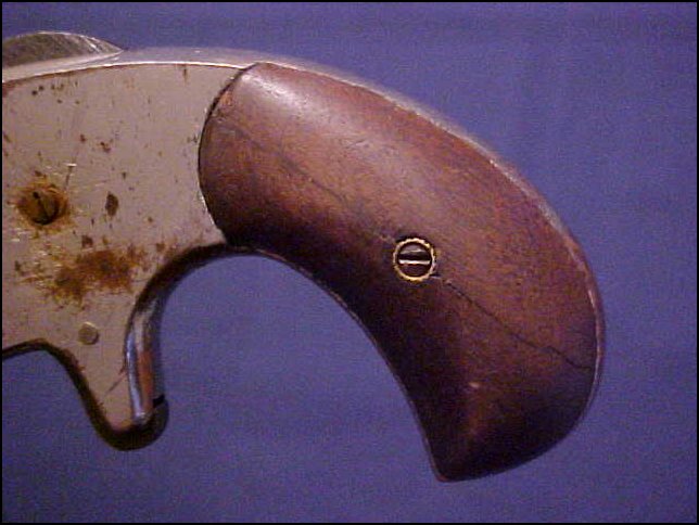 Hardpan Antique 32 Caliber Rimfire Spur Trigger Revolver For Sale at ...