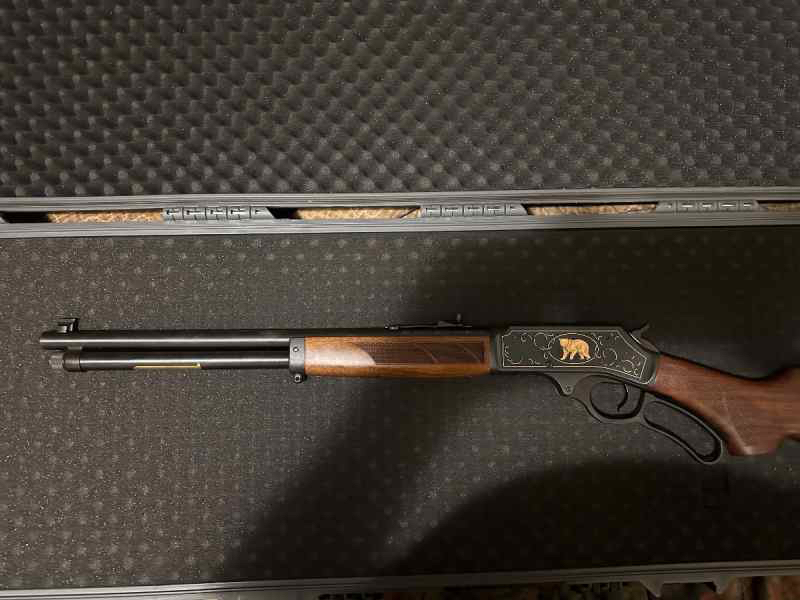 Henry Steel Rifle. Nib .45-70 Govt. For Sale at GunAuction.com - 17378092