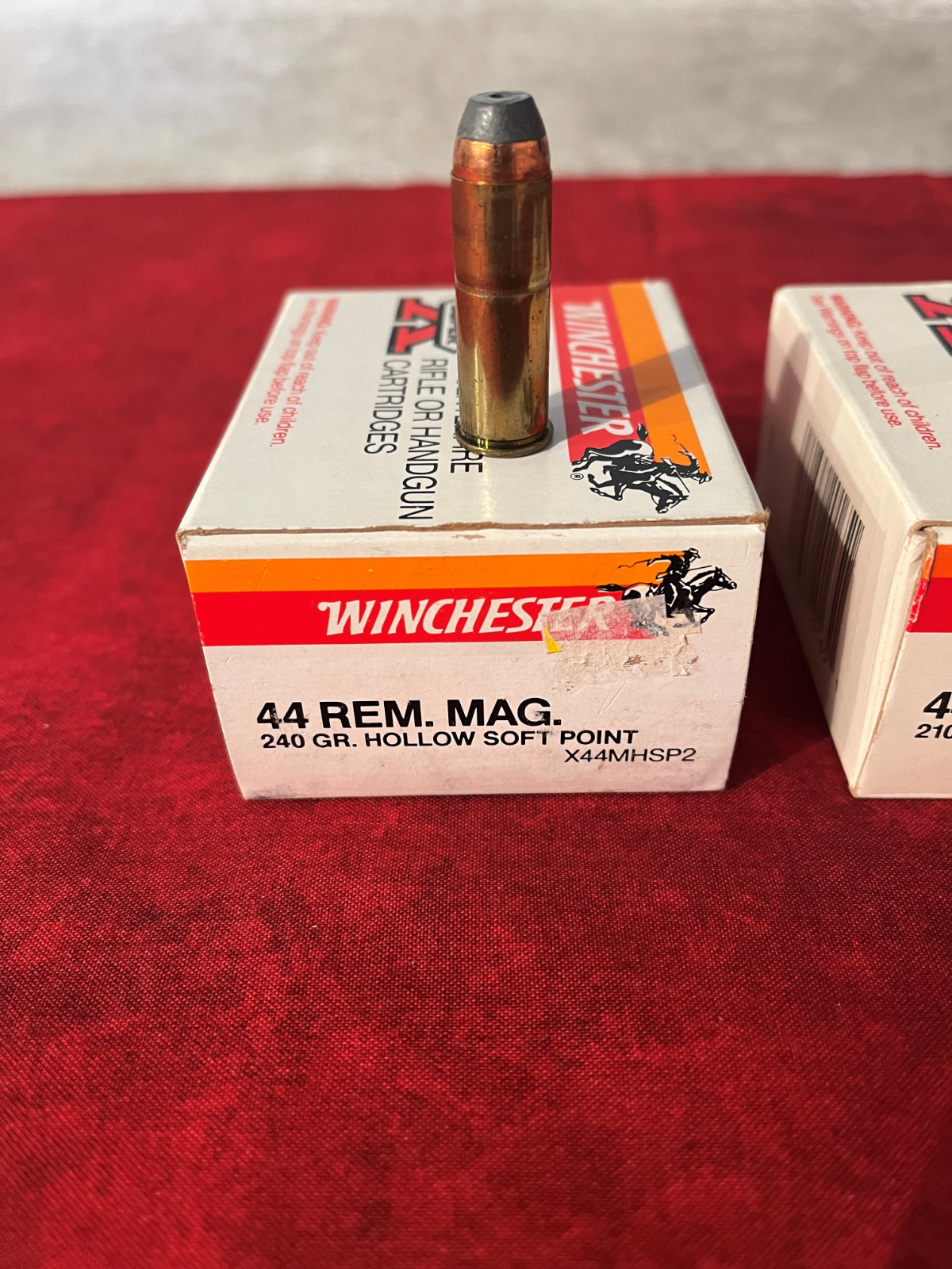 Winchester Super X 44 magnum 2 boxes with 1 additional box of Remington ...