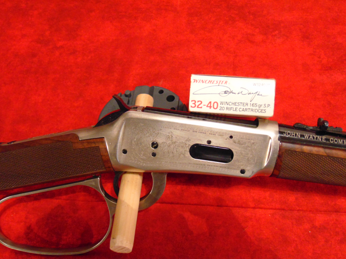 Winchester Model 94 John Wayne Commerative Edition 32-40 Win Caliber ...