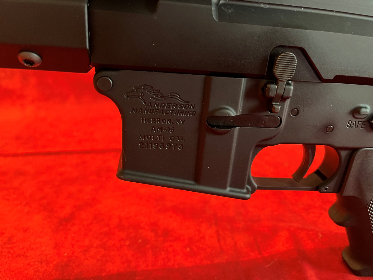 Anderson Custom AR-15 rifle in .350 Legend caliber SS bull barrel ...