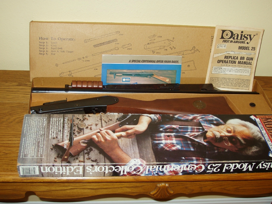 Daisy Model 25 Centennial Collectors Edition Bb For Sale at GunAuction ...