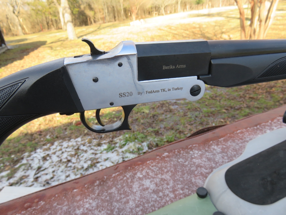 Fedarm Single Shot Break Over Stow Away Gun 20 Gauge Folds To 20" Great ...