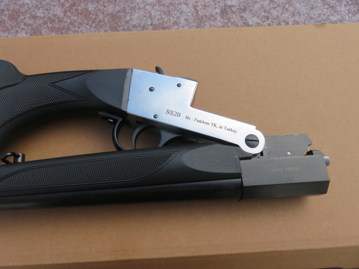 Fedarm Single Shot Break Over Stow Away Gun 20 Gauge Folds To 20" Great ...