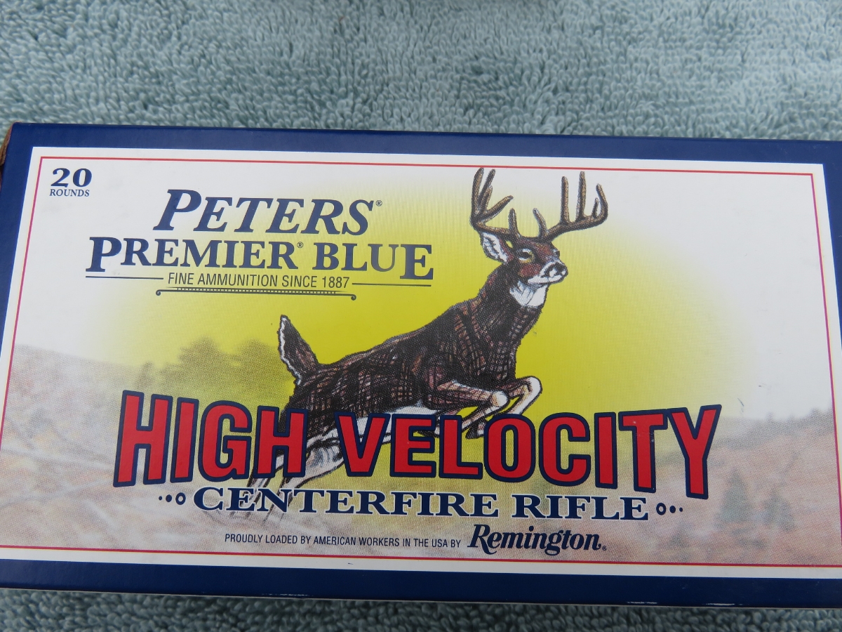 Remington - Peters Remington / Peters Premier Blue 100rds. .243 Win. 95 ...