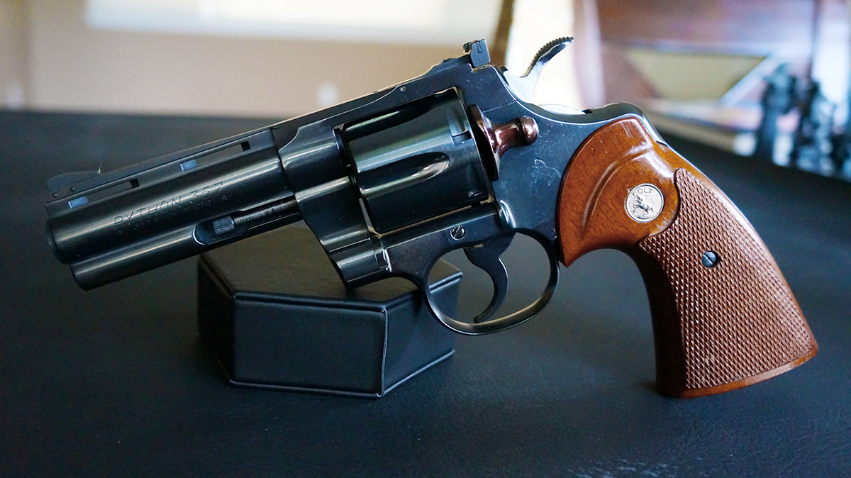 Colt Python .357 - 1972 4" Magnum .357 Magnum For Sale at GunAuction ...