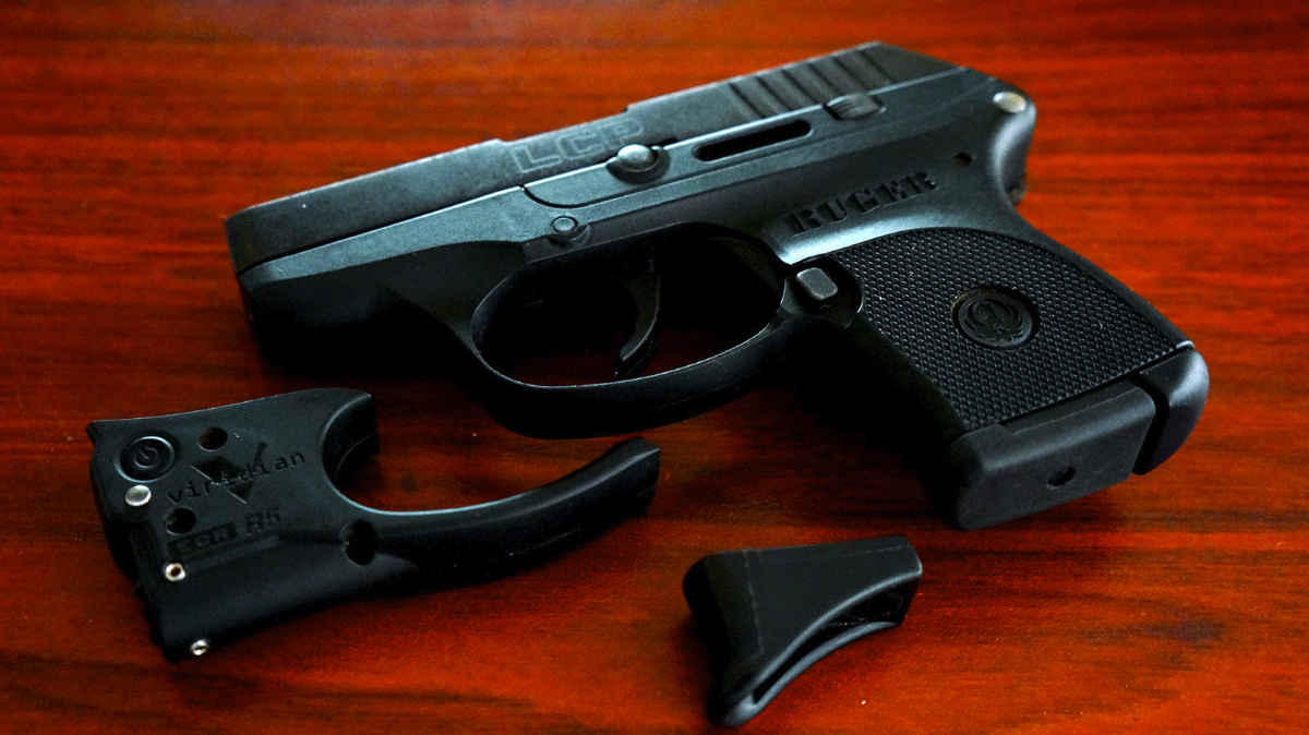 RUGER LIGHTWEIGHT COMPACT PISTOL (LCP) .380ACP with LASER SIGHTS BOX ...