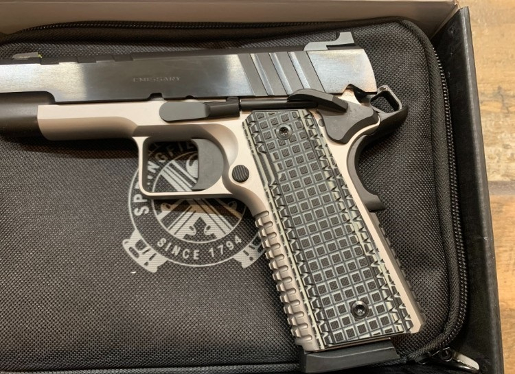 Springfield Armory 1911 Emissary Commander 4.25" Px9218l 45acp .45 Acp ...