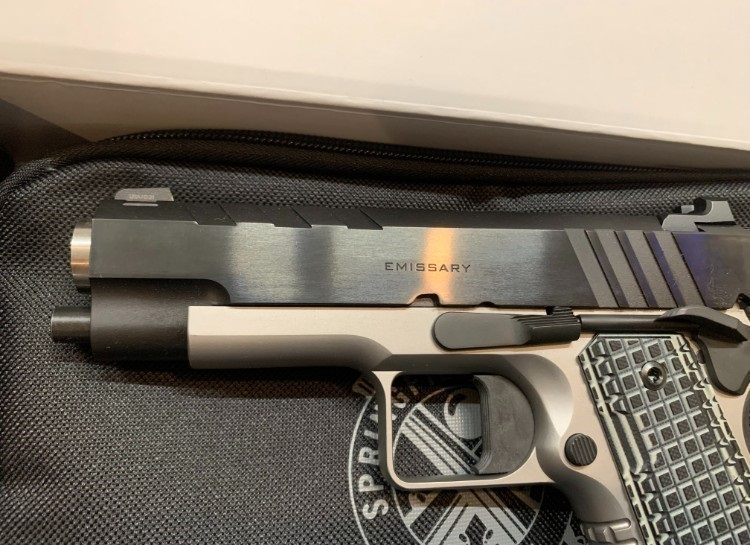 Springfield Armory 1911 Emissary Commander 4.25" Px9218l 45acp .45 Acp ...