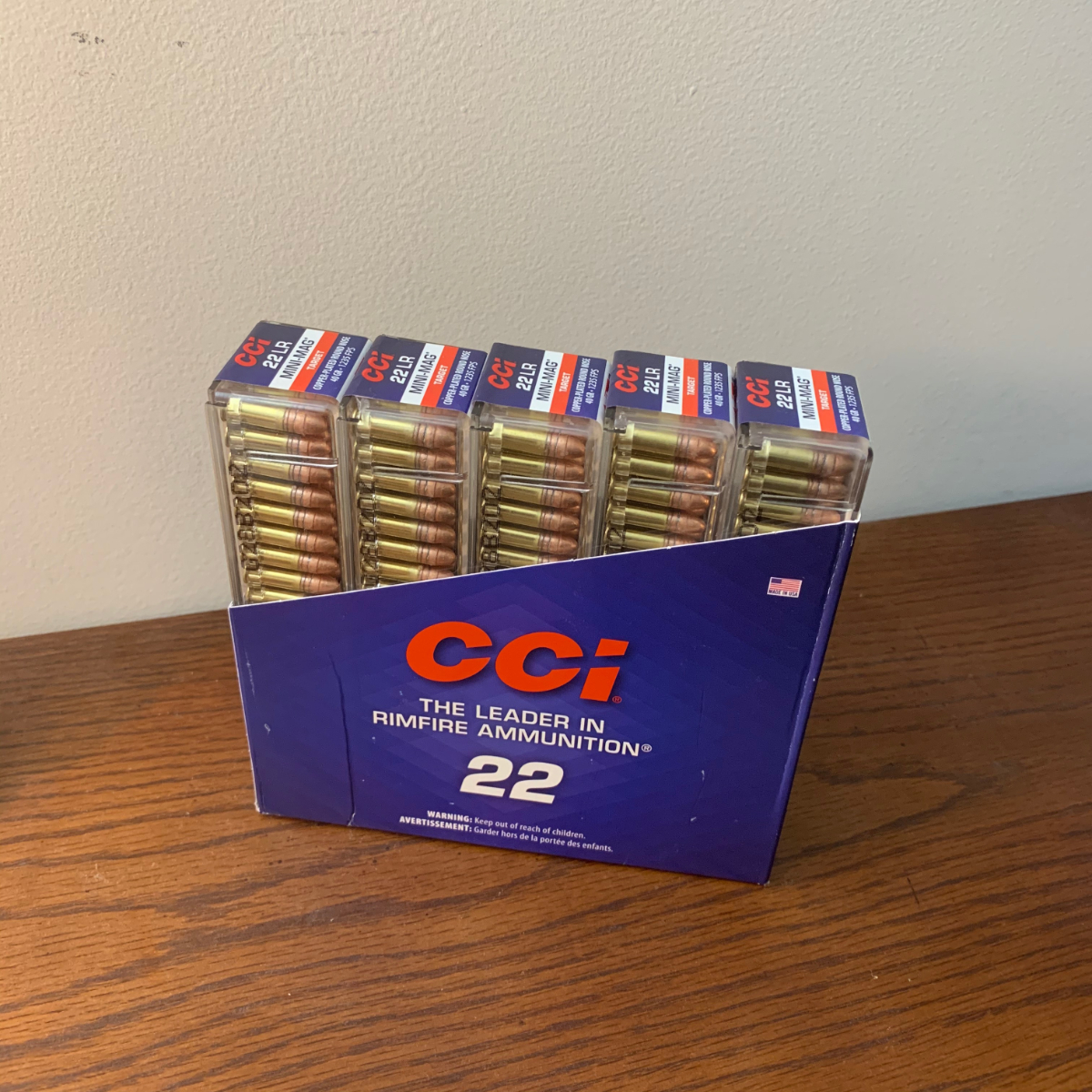 Pictures: Cci 500 rounds 22LR MiniMag 40 grain 1235 FPS, original ...
