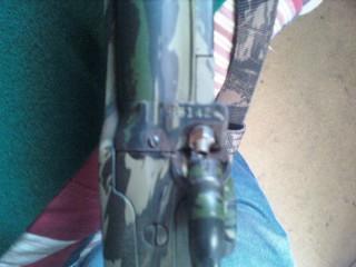 T/C.50cal Camo Tree Hawk For Sale at GunAuction.com - 9363236