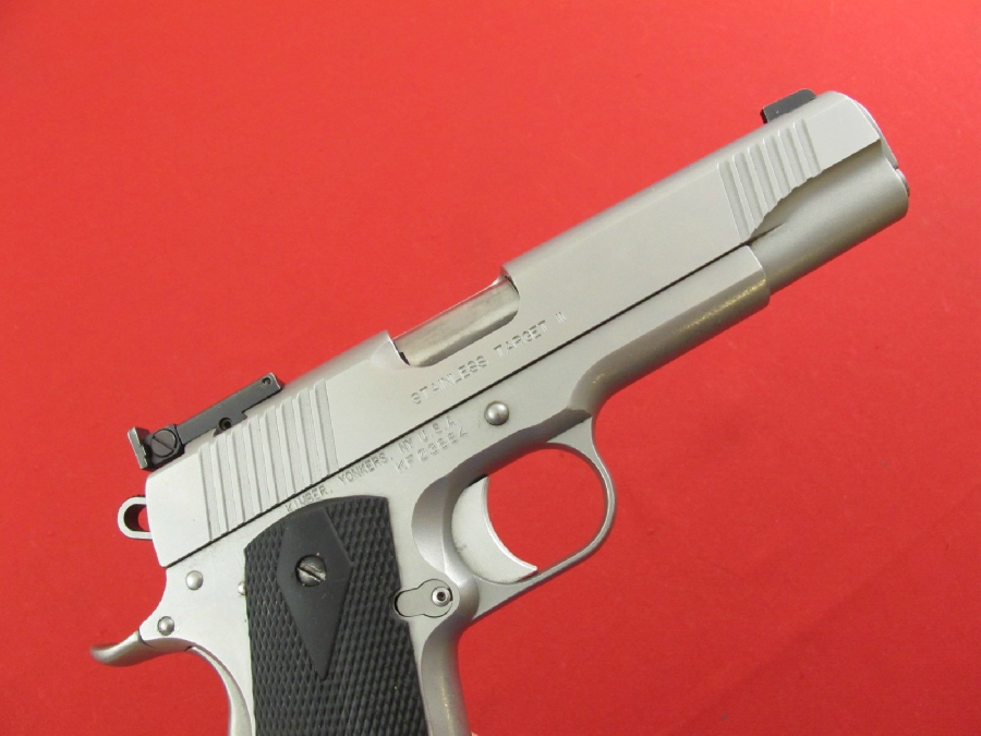 Kimber 1911 Stainless Target Ii 9mm 5in, Adj Sights, No Reserve 9mm ...