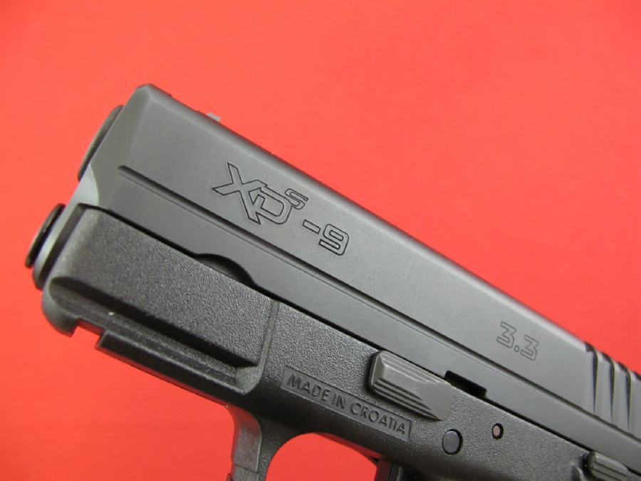 Springfield Model Xds 9mm 3.3in Blue, W/Box, No Reserve 9mm Luger For ...