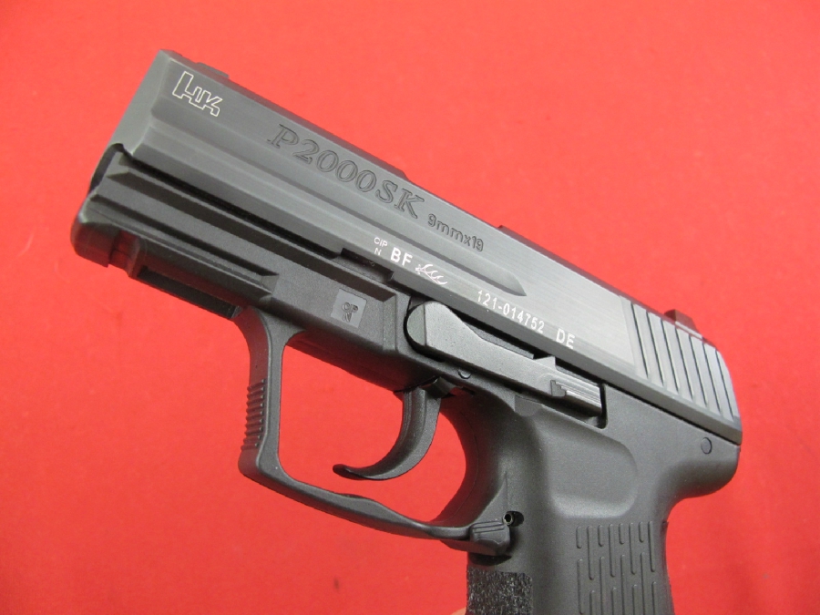 Heckler & Koch Model P2000 Sk 9mm V3 3.25in Blue, W/Box, No Reserve 9mm ...