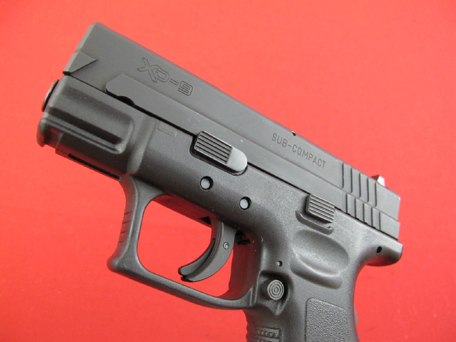 Springfield Model Xd 9mm 3in Sub Compact, W/Box, No Reserve 9mm Luger ...