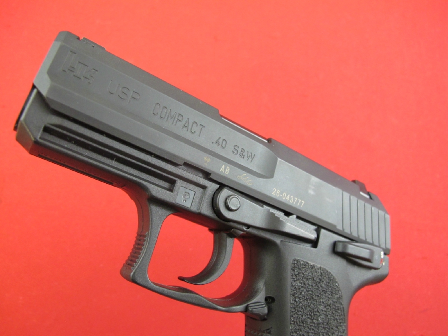 Heckler & Koch Model Usp Compact 40sw 3.5in Blue, W/Box, No Reserve .40 ...