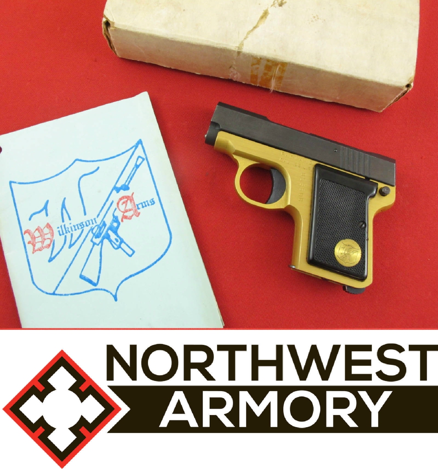 Wilkinson Arms Sherry Model 22lr Gold Anodized, W/Box, No Reserve .22 ...