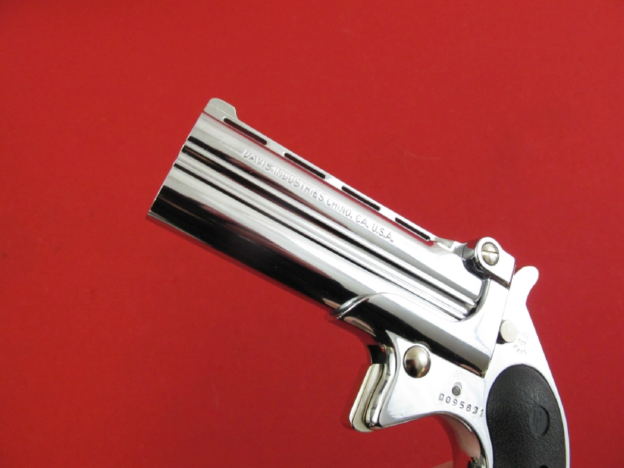 Davis Model Dlb9 9mm 3.75in Chrome Derringer, W/Box, No Reserve 9mm ...