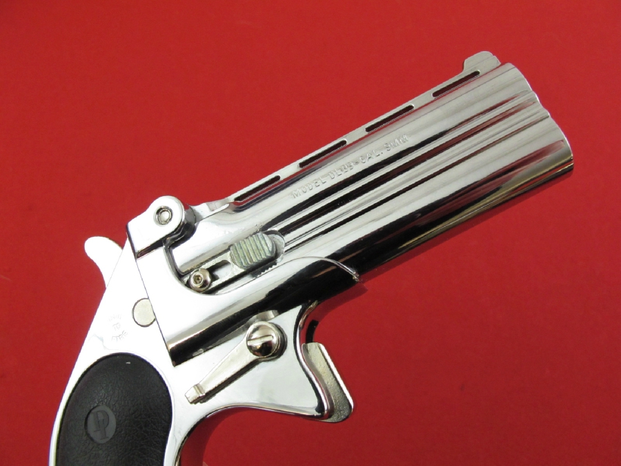 Davis Model Dlb9 9mm 3.75in Chrome Derringer, W/Box, No Reserve 9mm ...