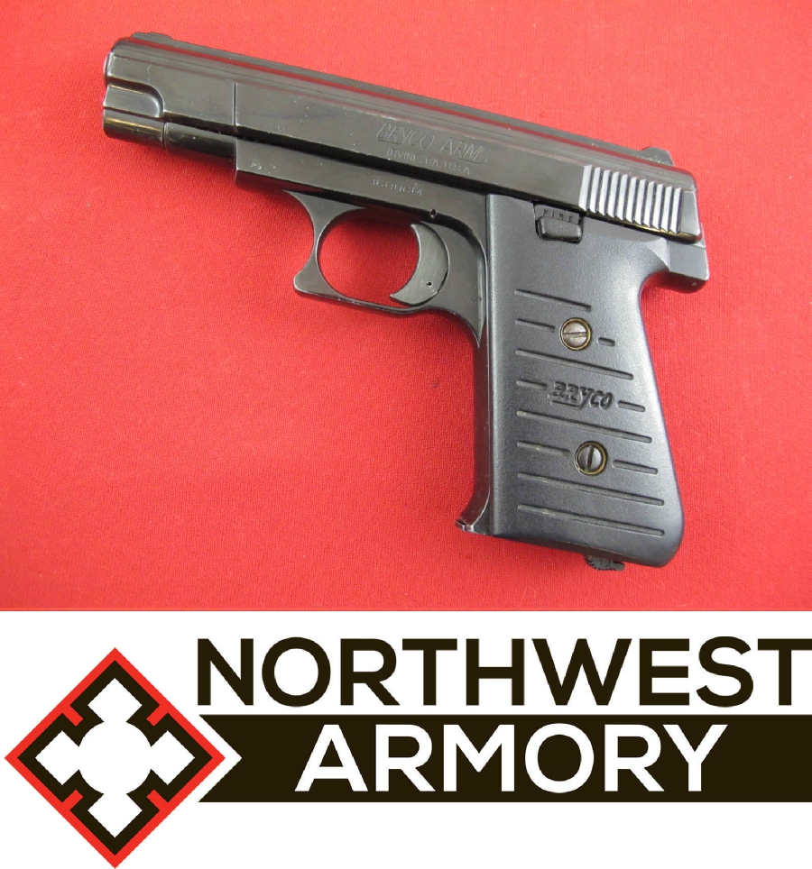 Bryco Arms Model 48 380acp 4in Blue, No Reserve .380 Acp For Sale at ...
